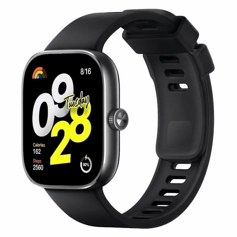 Смарт-часы Xiaomi Redmi Watch 4 Obsidian Black BHR7854GL, черные