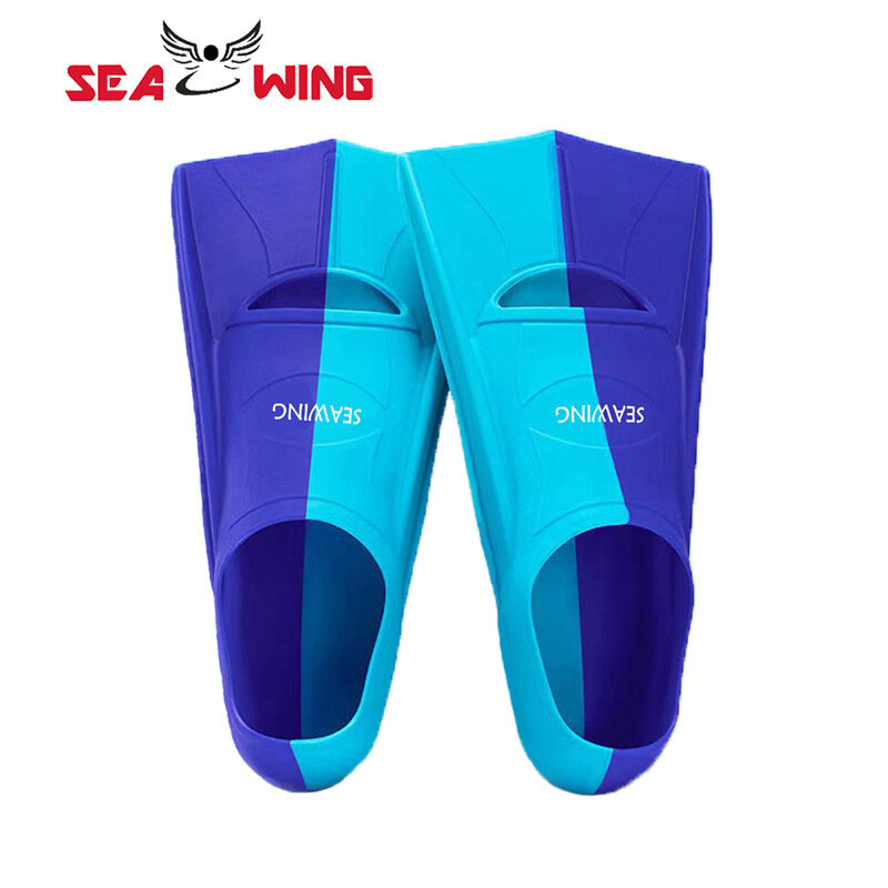 Детские ласты для тренировки плавания, ласты лягушки, ласты утки, для взрослых мужчин и женщин, свободное дайвинг, короткие ласты, профессиональные силиконовые ласты для дайвинга