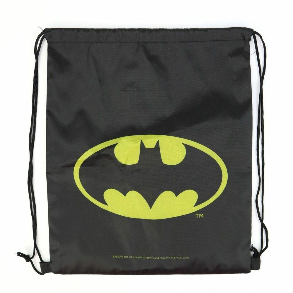 Сумка детская ND Play / Сумка для хранения обуви, сменки / Рюкзак для формы (Бэтмен, 35 х 41 см) ND PLAY