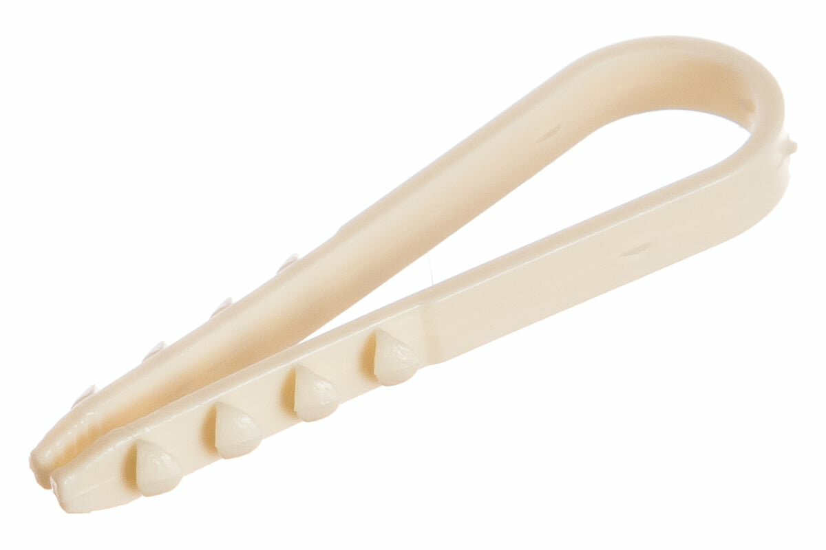 Tech-Krep дюбель-хомут нейлон 11-18 мм, 25 шт в упаковке, пакет 106199 для монтажа