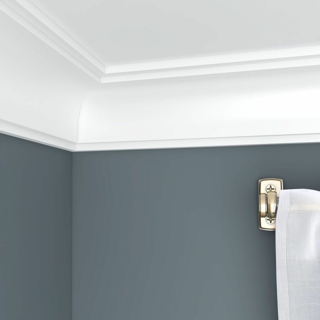 Потолочный плинтус Ultrawood CR 2390 i 2.00 под покраску 2000 х 90 х 90 мм