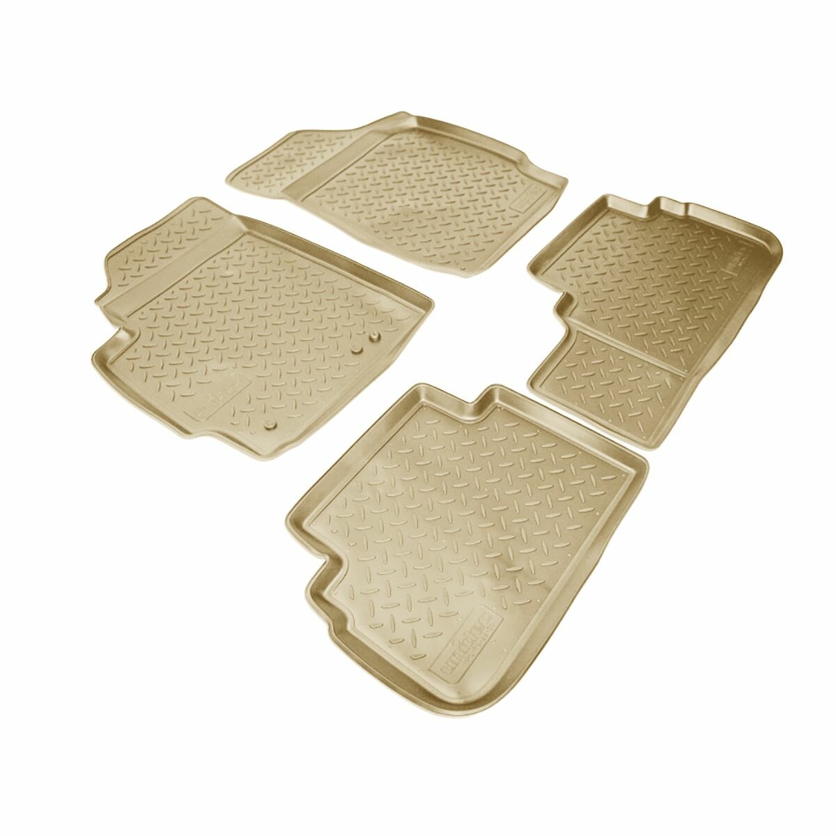 Ковры в салон Norplast/Unidec для Ford Escape (2008-)Полиуретан, Бежевый, арт. NPL-Po-22-50-B (Бежевый)