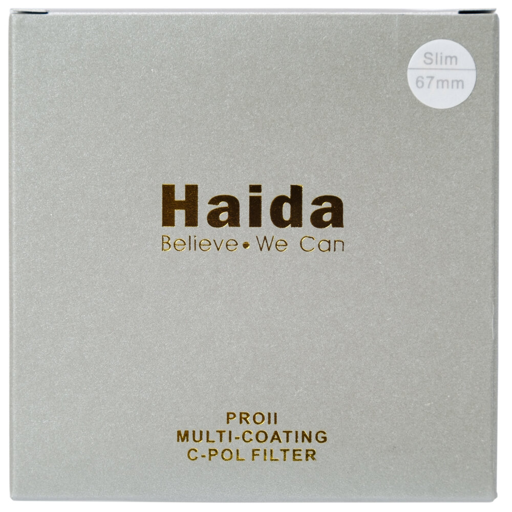 Светофильтр поляризационный Haida Slim PRO II MC C-POL 67mm