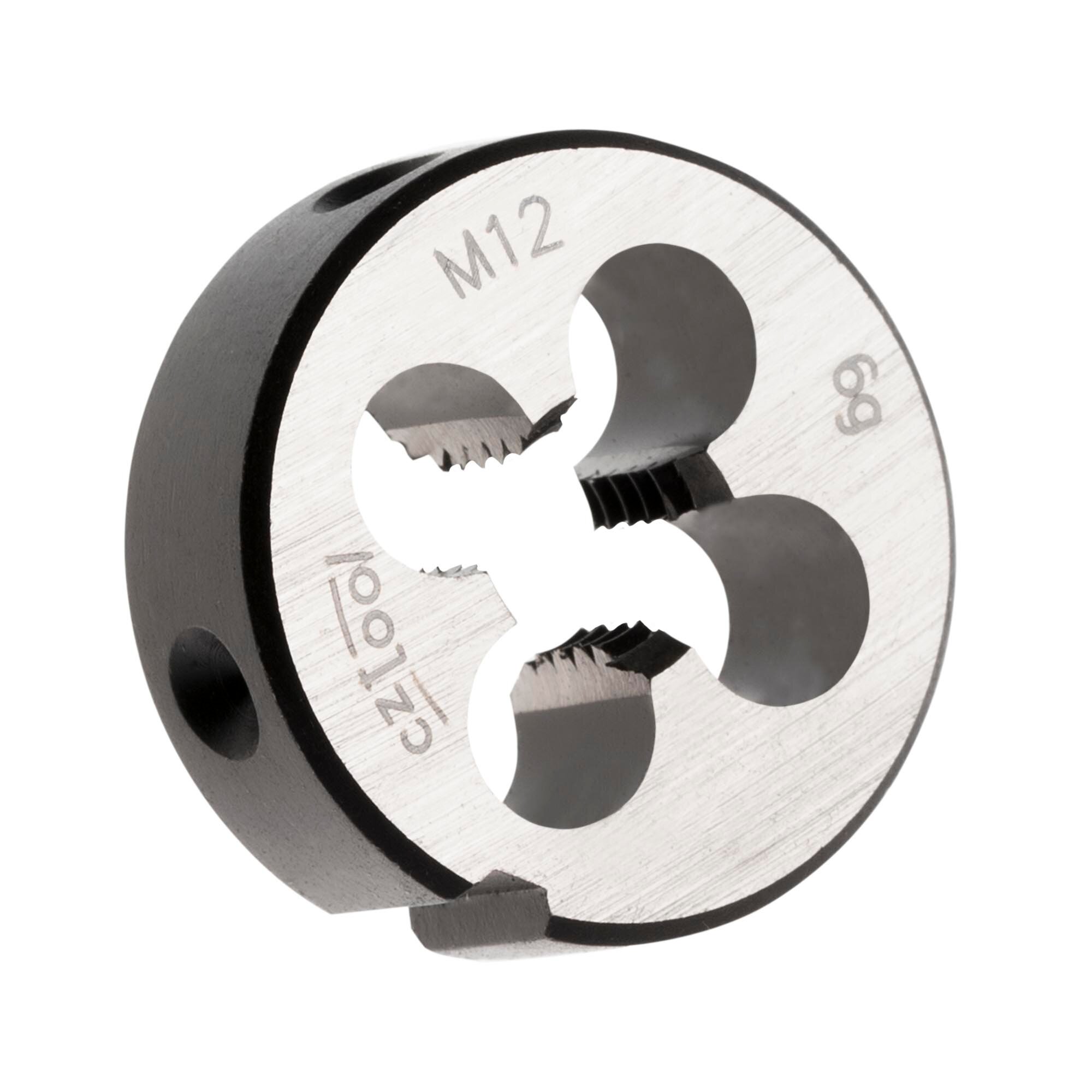Плашка Bucovice Tools М12х1,75 115CrV3 DIN EN 22568 6g 38х14мм 210120BT