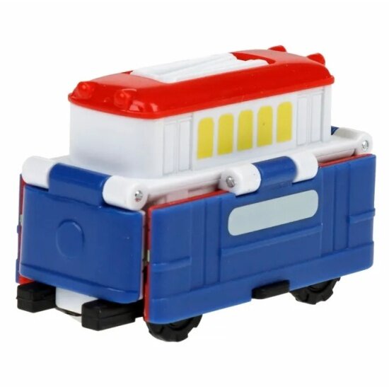 Трансформер 1TOY Т25026 Transcar Double 2в1 : Маглев – Трамвай 8 см