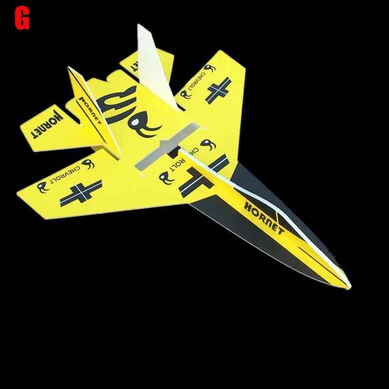 Радиоуправляемый самолет Mitoot Su27 для сборки Желтый, G Empty Body