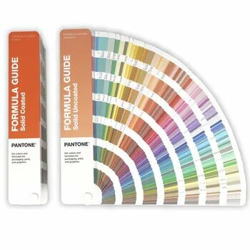 Каталог цветов PANTONE FORMULA GUIDE COATED & UNCOATED / Колеровочный веер