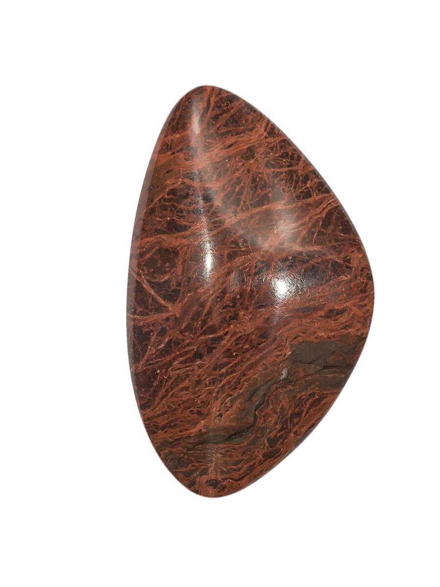 Кабошон Анальцим 44х26х7 мм.