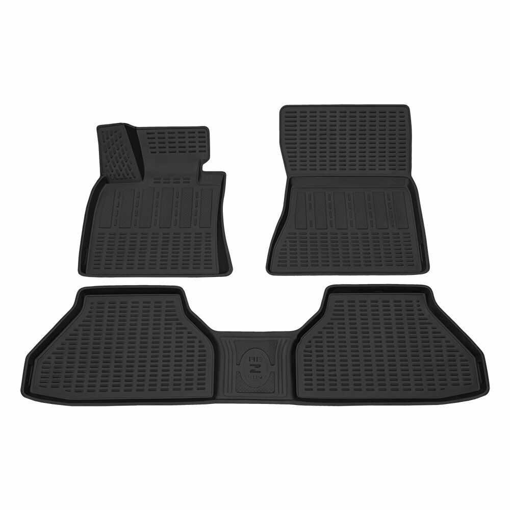 Коврики REZKON, полиуретановые, с бортом 4см, для BMW X5 E70 (06-13), комплект