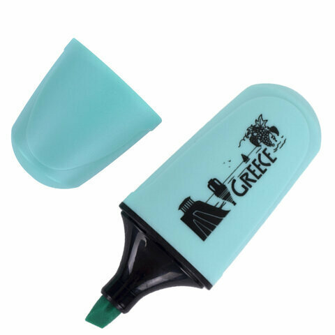 Текстовыделитель мини, 1шт, BRAUBERG "PASTEL Mini", ассорти В пластиковой банке, линия 1-5 мм, 152432