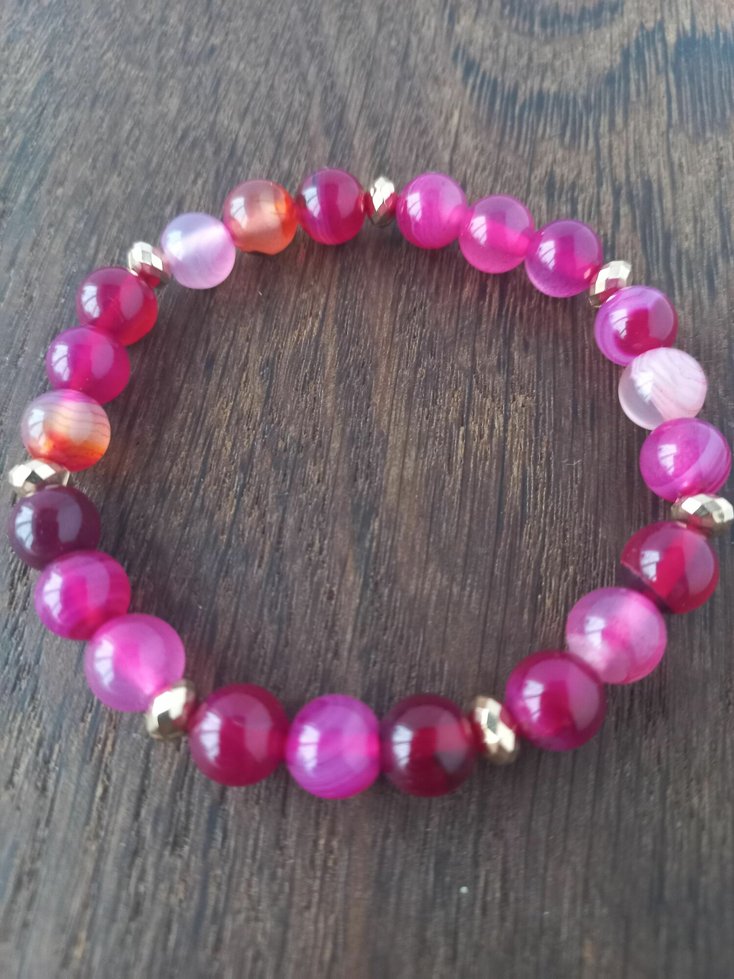 Браслет, агат