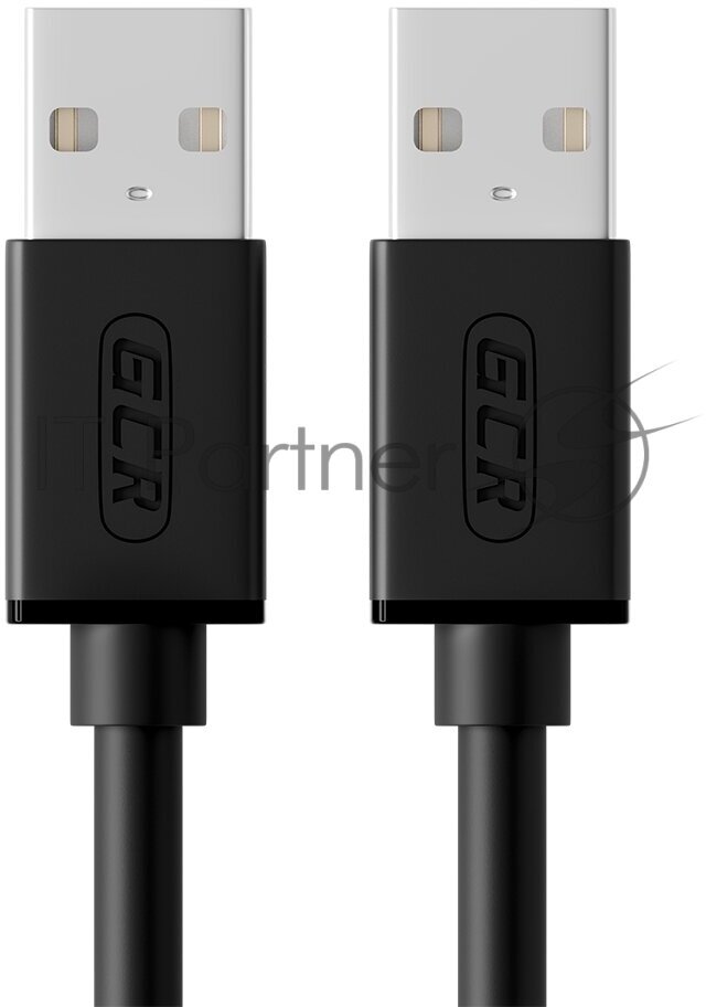 Кабель PRO cablexpert, USB 2.0 AM/AM, 0.6 м, экранированный, черный