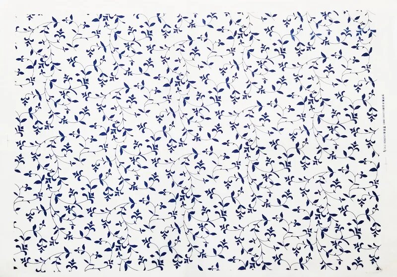 Сине-белая подглазурная бумага для керамики Jingdezhen Style 10