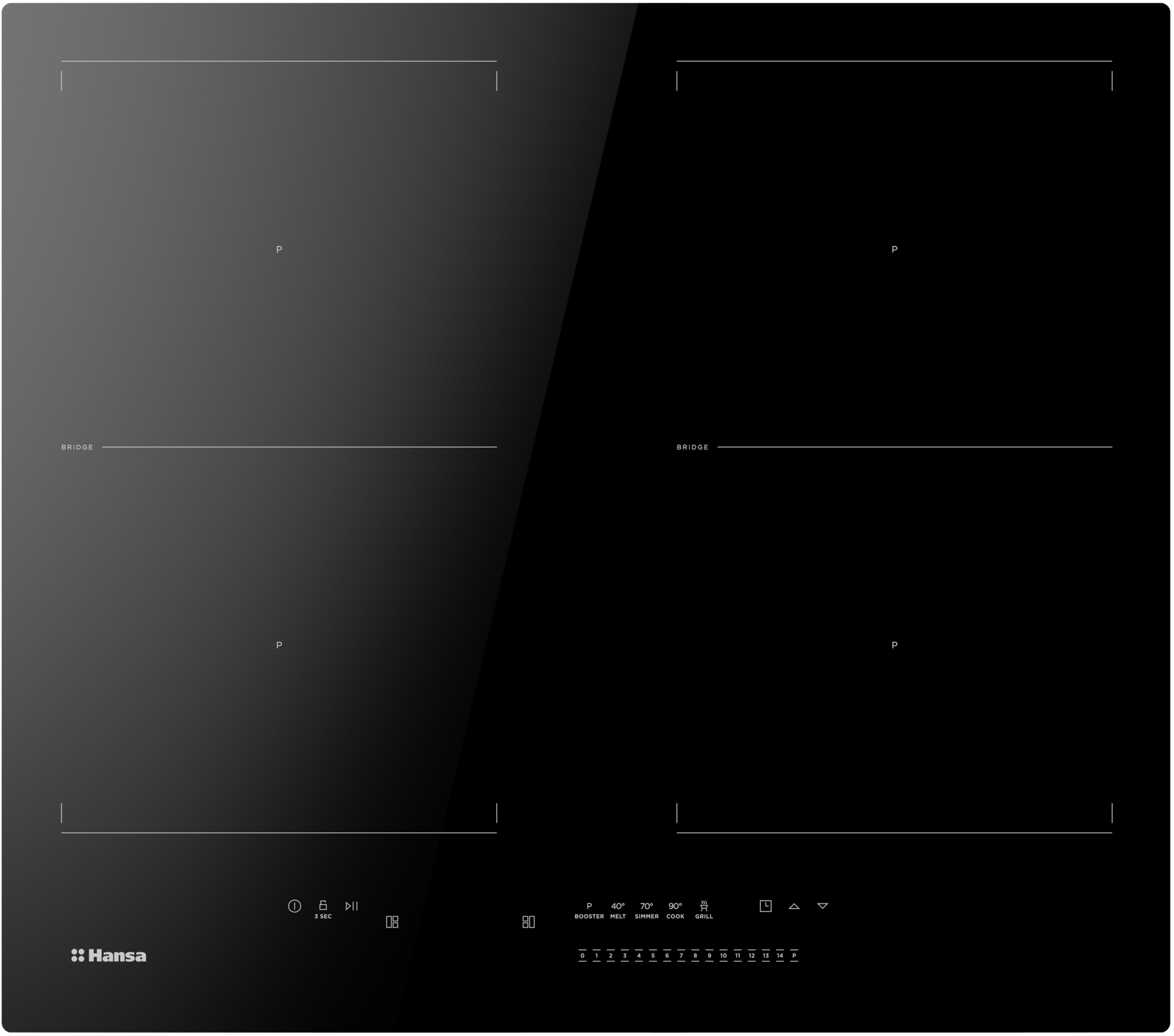 Индукционная варочная поверхность Hansa BHI67906
