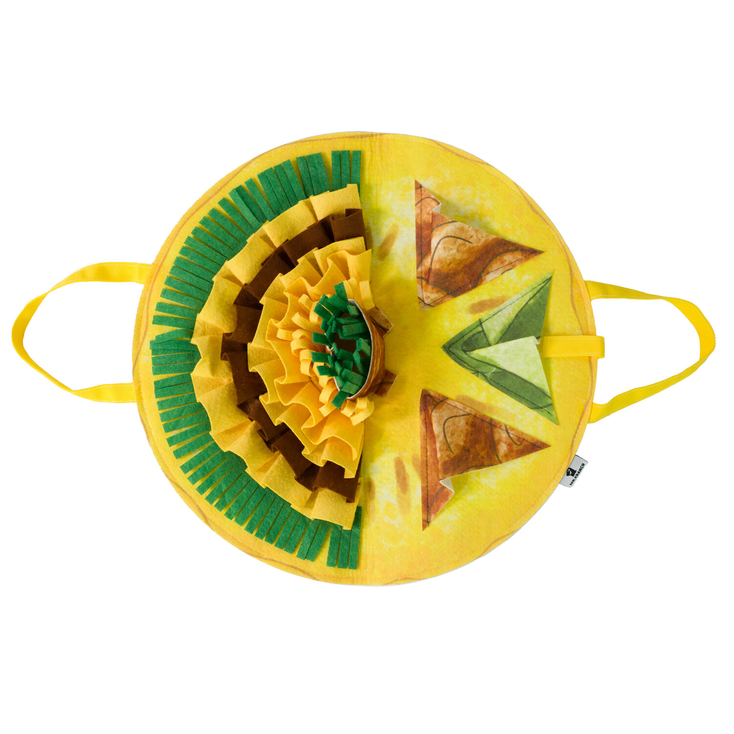 Нюхательная игрушка-сумка для собак Mr.Kranch Ананас, диаметр - 50 см