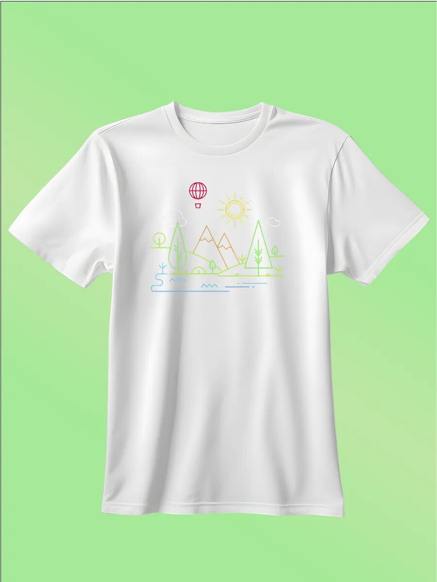 Футболка природа