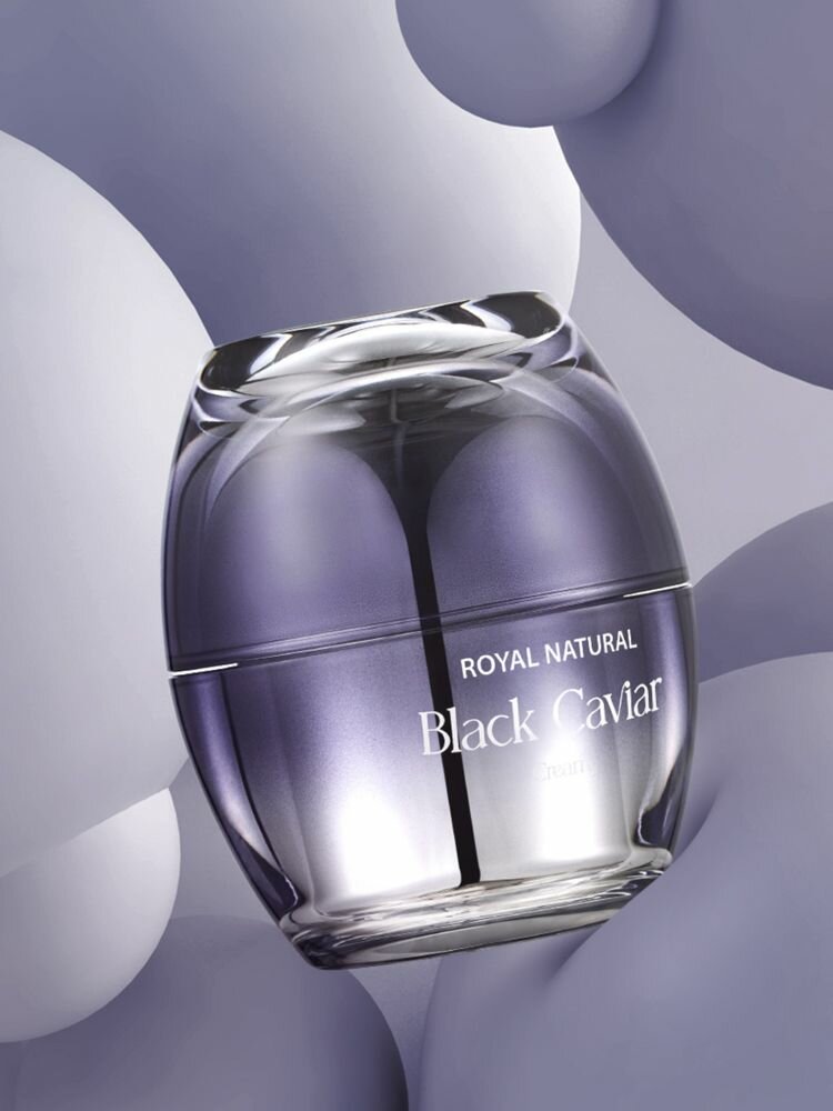 The Saem Антивозрастной крем для лица с экстрактом черной икры 50 мл Royal Natural Black Caviar Cream