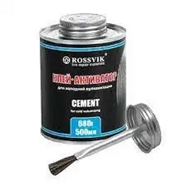 ROSSVIK K.05. K.2 (558092) клей-активатор 500мл (банка с кистью)\