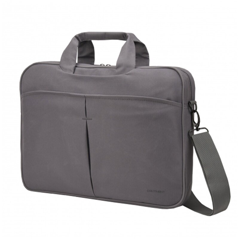 Сумка для ноутбука Continent 15,6" полиэстер, нейлон, серый, 420х300х50 мм (CC-012 Grey)