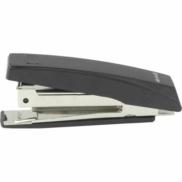 Степлер Attomex №10, 10 листов, пластик, черный, в картонной коробке (4142702)