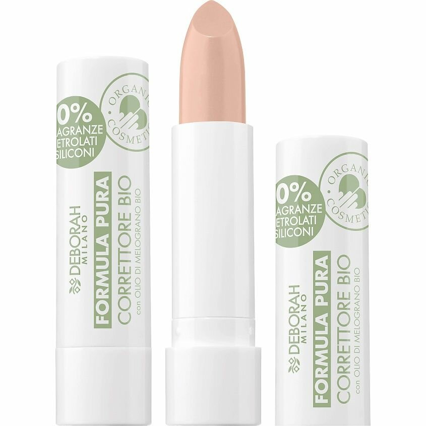 Консилер DEBORAH стик, Formula Pura Correttore Bio, тон 01, 4,95 г