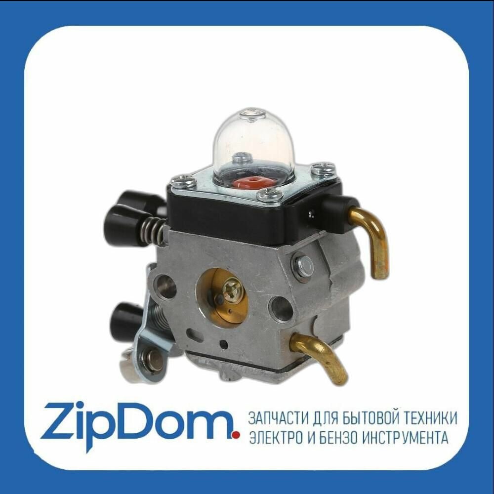Карбюратор подходит для бензокосы (триммеров) Stihl FS38 FS45 FS46 FS55 FS74 FS75 FS76 FS80 FS85 (латунные комплектующие)