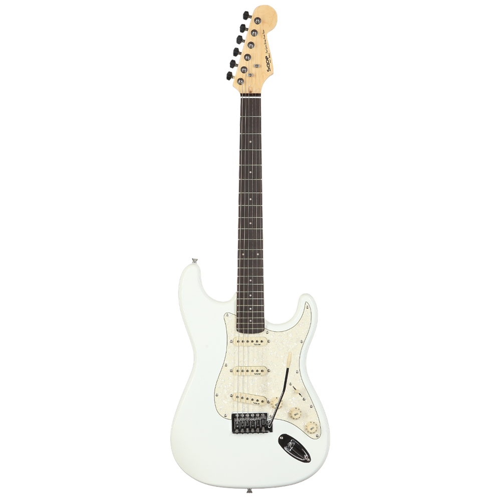 SQOE Sest200 Mwhite(ivory) электрогитара матовая