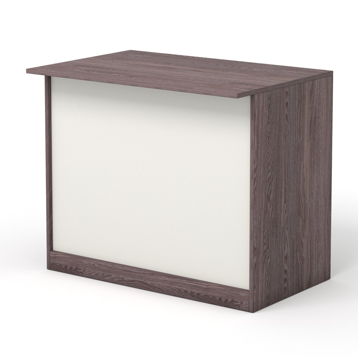 Клиентский стол "Эксперт", Ясень Анкор и Белый U31105-1. Производитель товара - компания Westcom.