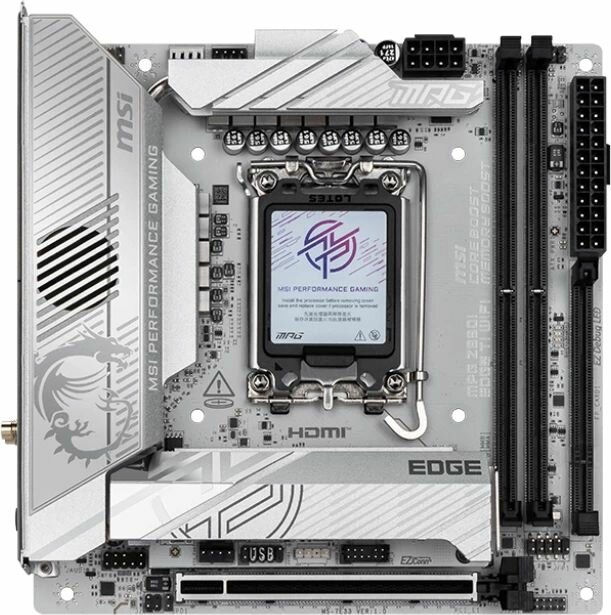 Материнская плата MSI MPG Z890I EDGE TI WIFI MPG Z890I EDGE TI WIFI