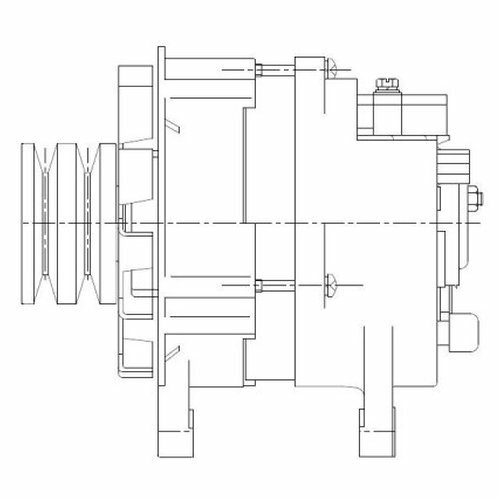 Генератор Стартвольт LG0323X для ГАЗ А