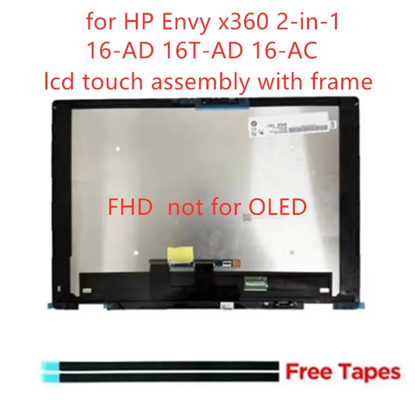 ЖК-экран для HP Envy x360 2-в-1 16-AC