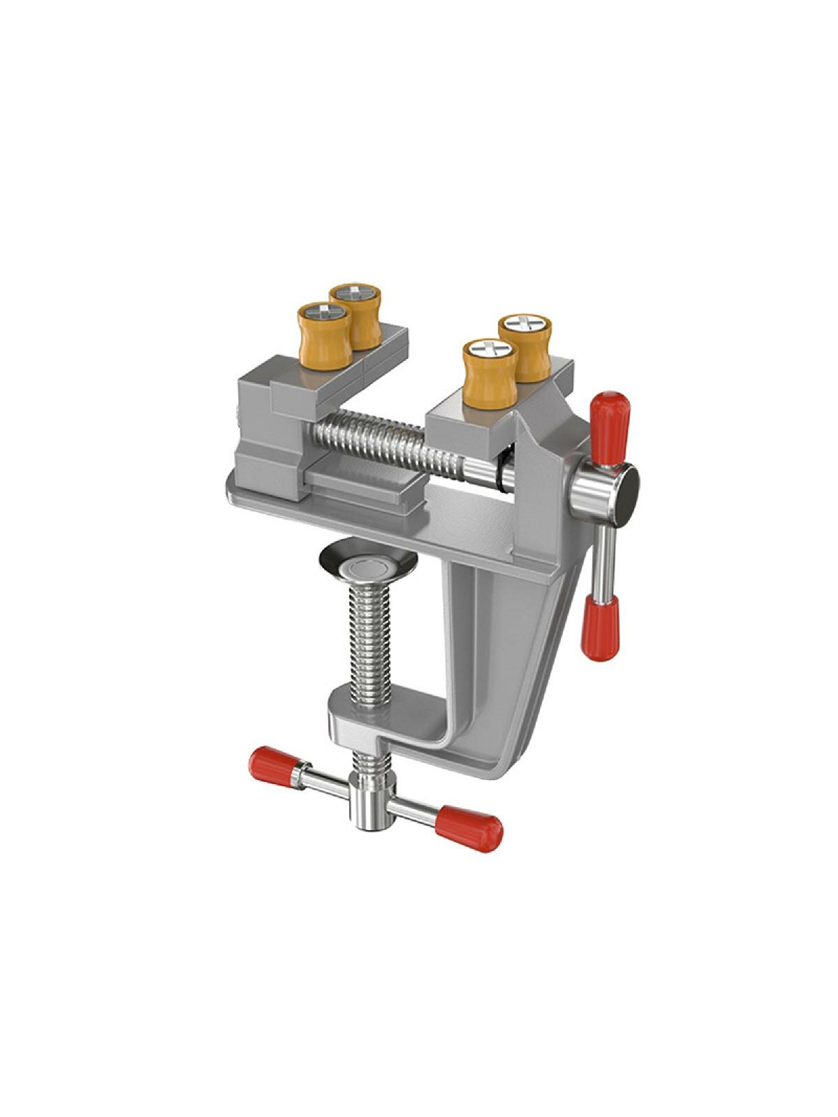 Настольные Тиски Домашний Алюминиевый Мини-Зажимной Верстак Тиски Бытовой Стол с плоским Горлышком