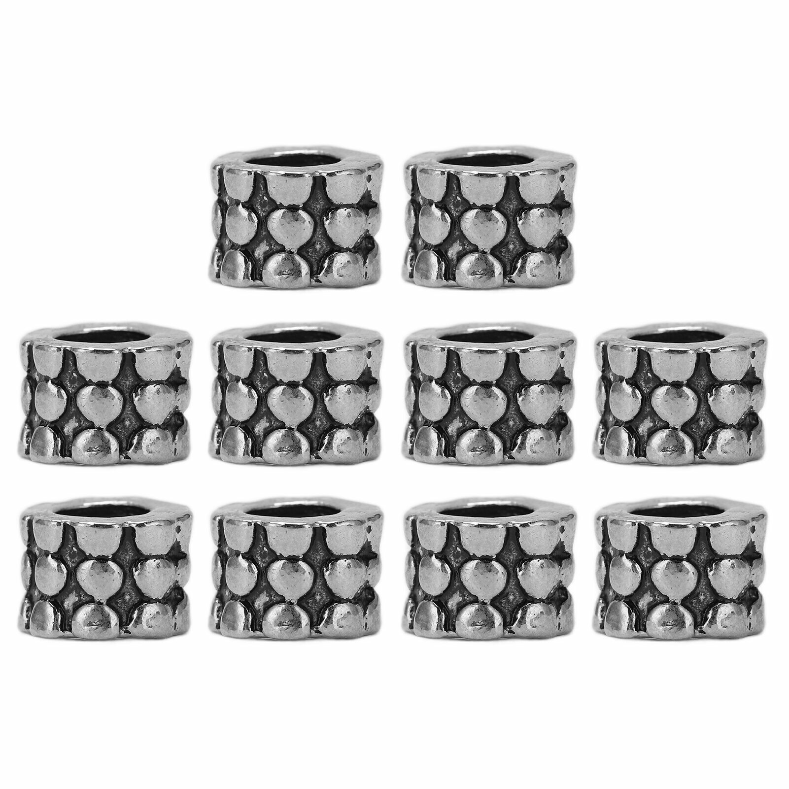 Paracord Knife Lanyard Beads Decorative DIY Lanyards Decoration Buckle for Knives Keychain
