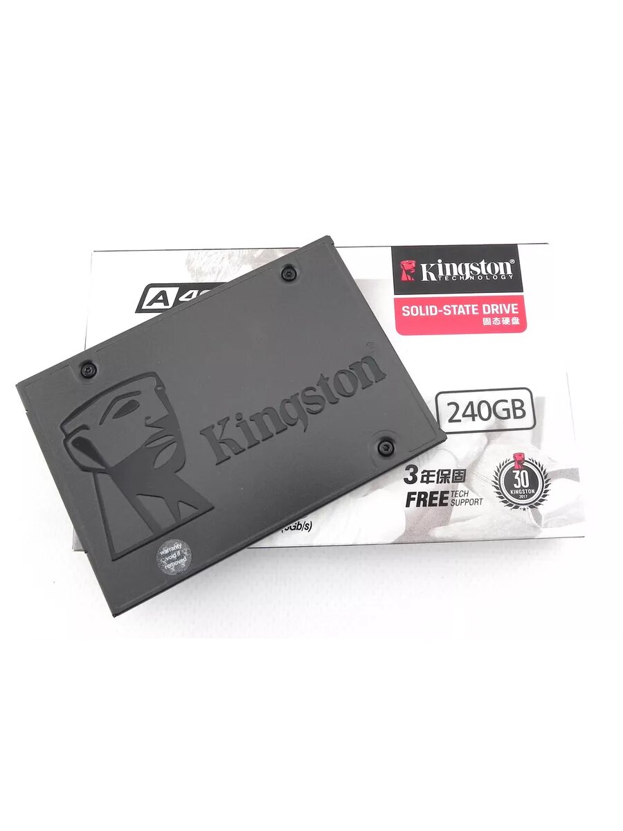 Твердотельный накопитель Kingston A400 SSD 2.5" 240ГБ SATA SA400S37/240G