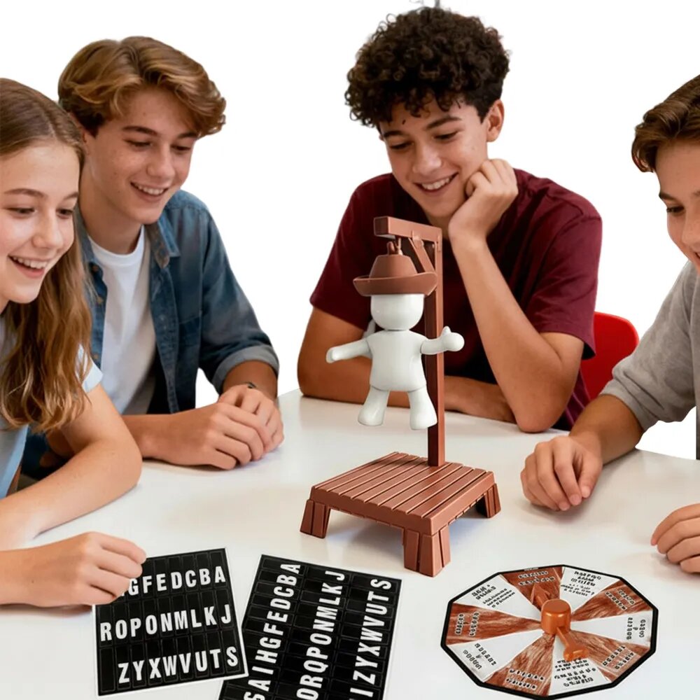 Магнитная игра Тайна палача угадай слова, для детей и семей