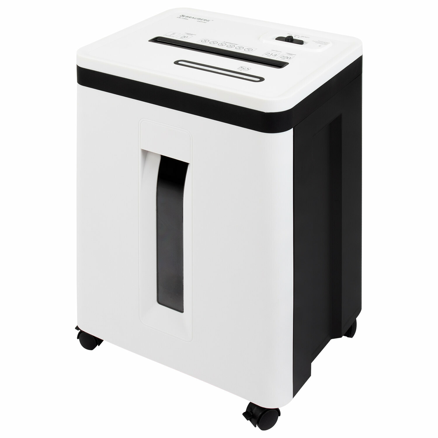 Шредер Brauberg Professional CM-720m, Heavy Duty, 5 уровень секретности, 2х13 мм, 7 листов, корзина 20 л 533132