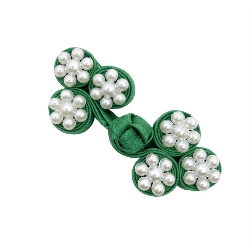 Cheongsam Buttons Beaded Chinese Closures Buttons Chinese Knots Frog Buttons DIY Handmade Sewings Fasteners for Women