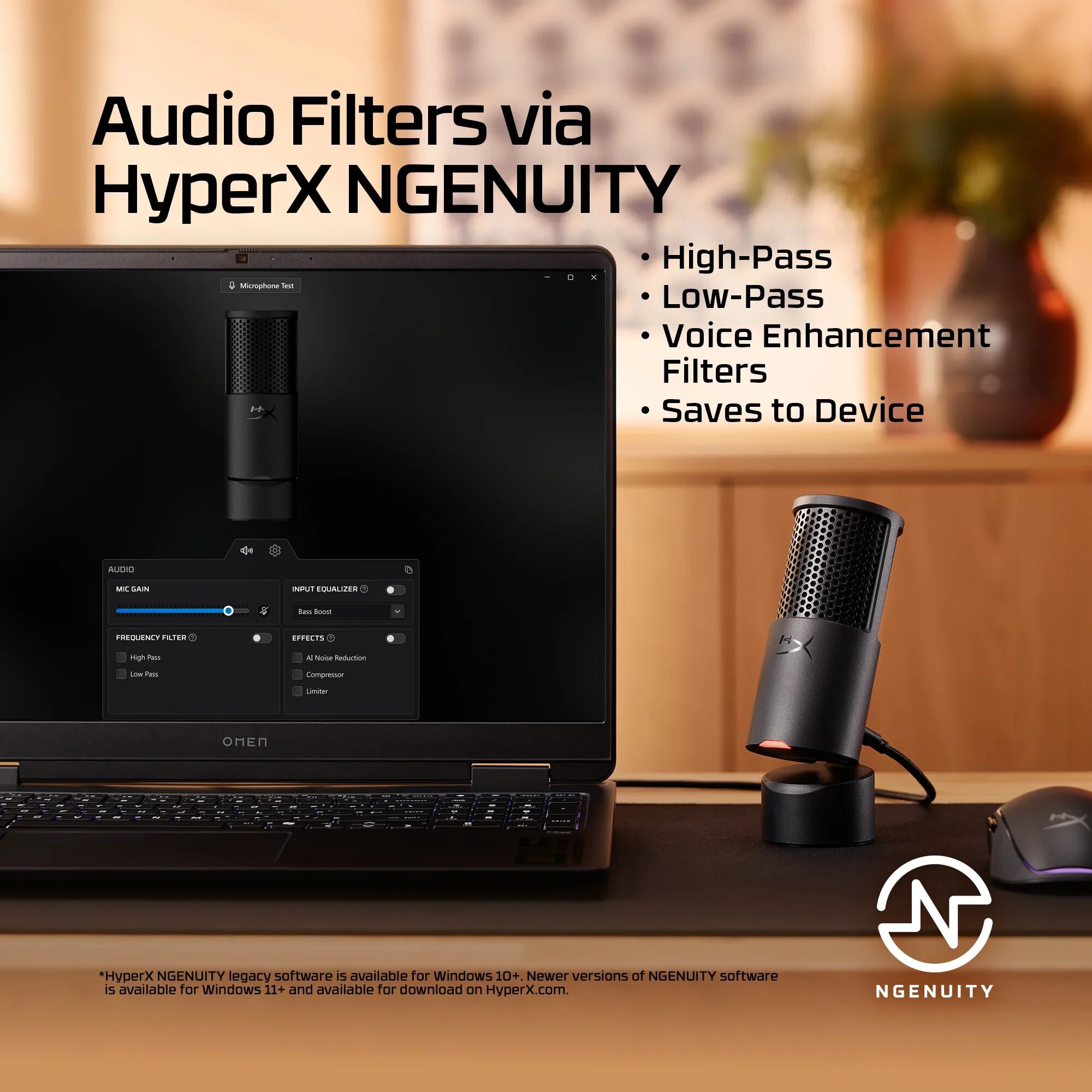 HyperX SoloCast 2 USB микрофон HyperX SoloCast 2 — фото 1