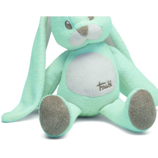 Мягкая игрушка Trudi Зайчик голубого цвета 30x28x12см