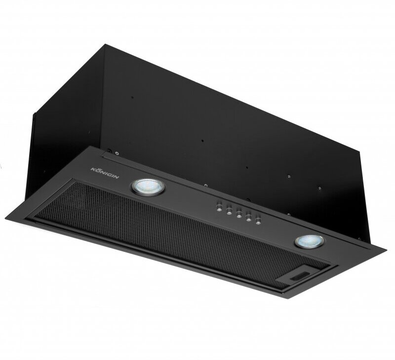 Полновстраиваемая вытяжка Konigin Flatbox Full Black 50