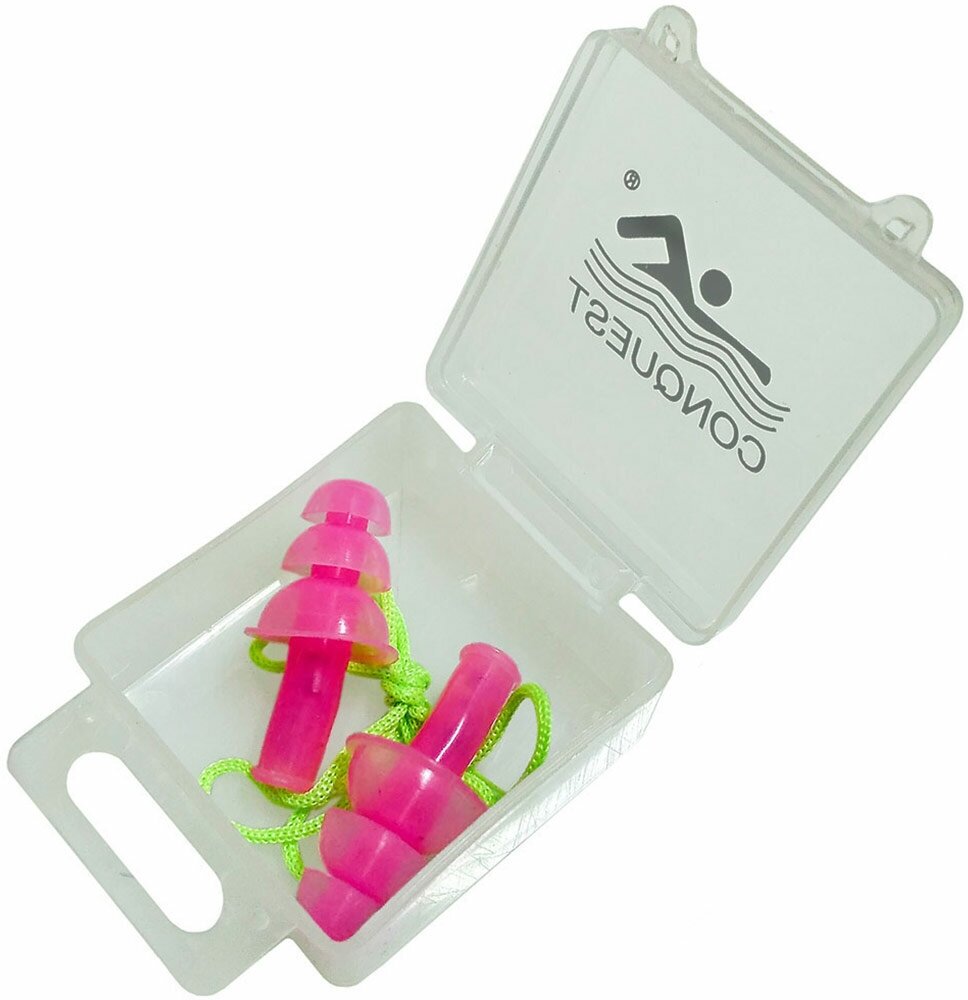 Беруши для плавания силиконовые многоразовые, противошумные для сна, путешествий, авиаперелетов и спорта