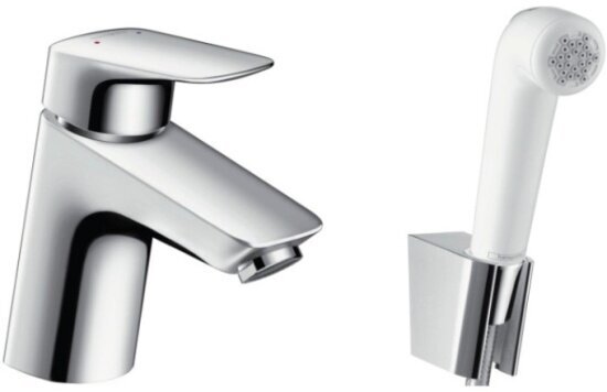 Смеситель для раковины Hansgrohe Logis 71290000 с гигиеническим душем