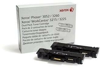 Картридж лазерный Xerox 106R02782 черный двойная упак. (6000стр.) для Xerox Phaser 3052/3260 WC 3215/3225