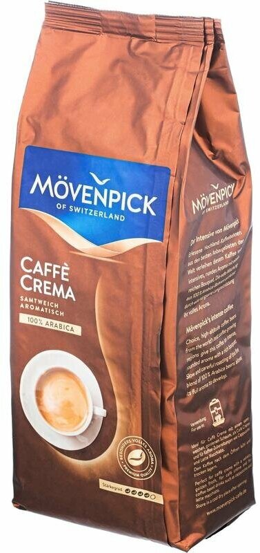 Кофе Movenpick Caffe Crema в зернах, 1 кг, 1151103