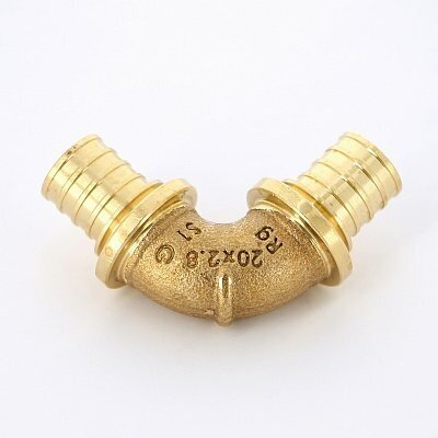 Угол 20 мм REHAU RAUTITAN PLATINUM RX бронза