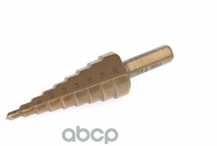 Сверло ступенчатое по металлу Р6М5К5 4 0-20 0 мм 9 Дело Техники арт. 216204