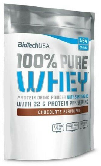 BioTechUSA 100% Pure Whey, 454 г (Шоколад)