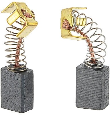 Щетки угольные 5x8x12 (пружина, пятак, автоотключение)191627-8 для лобзика MAKITA 4324