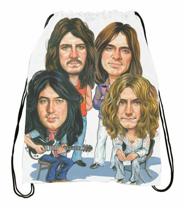 Сумка-мешок для обуви Led Zeppelin, Лед Зеппелин №1