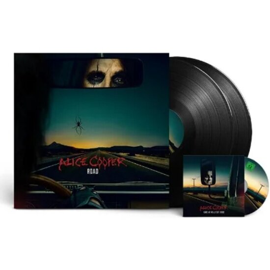 Виниловая пластинка EU Alice Cooper - Road (2LP+DVD)